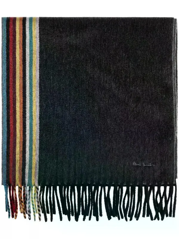 Paul Smith Signature Stripe Cashmere Scarf