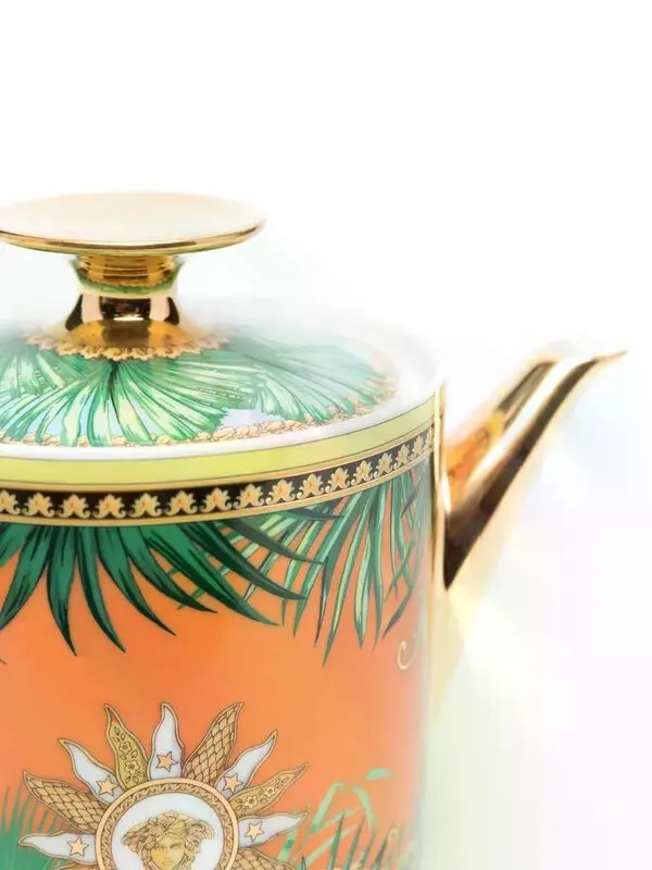 Versace Mix-print Ceramic Teapot