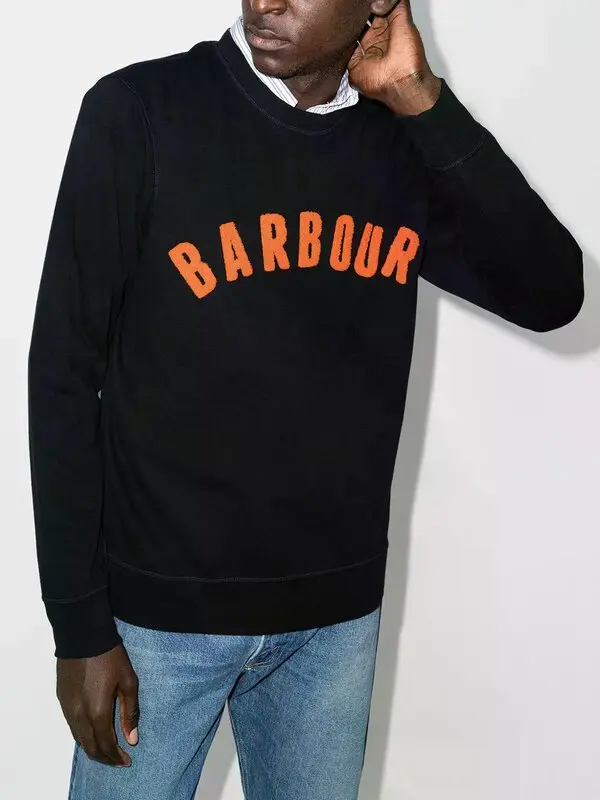 Barbour Prep-logo Crew-neck Sweatshirt