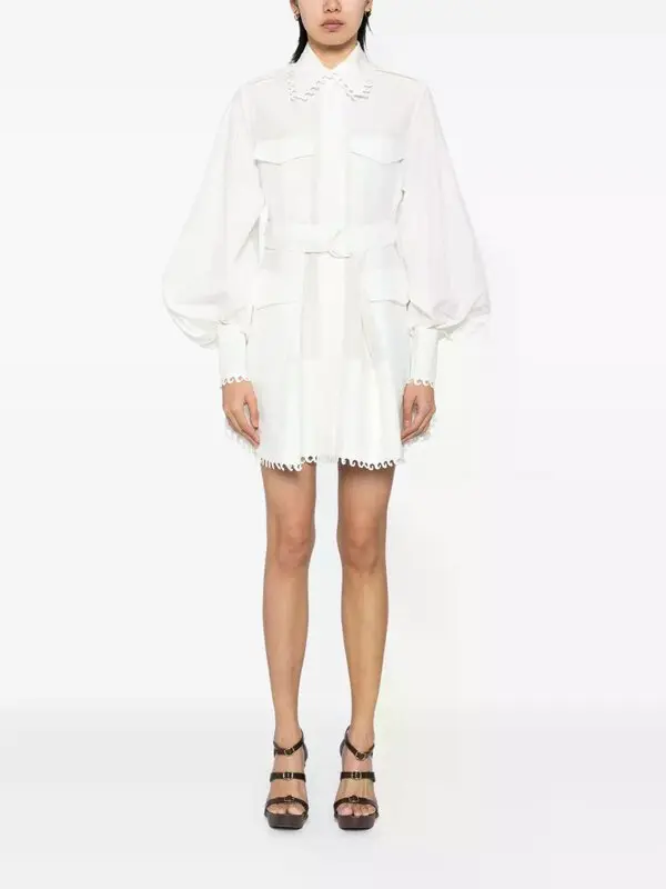 Zimmermann Illuminate Utility Mini Dress