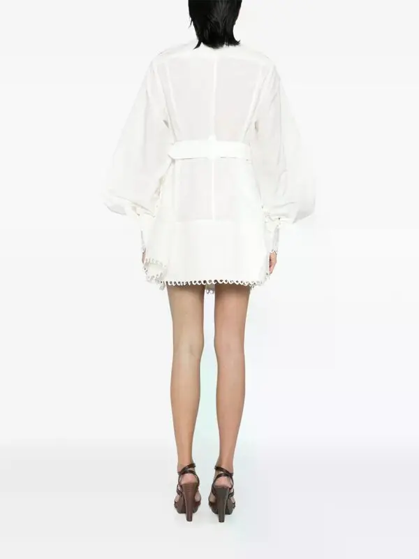 Zimmermann Illuminate Utility Mini Dress