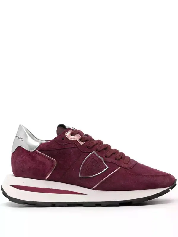 Philippe Model Tropez Haute Sneakers - Red