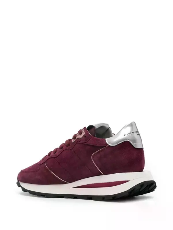 Philippe Model Tropez Haute Sneakers - Red