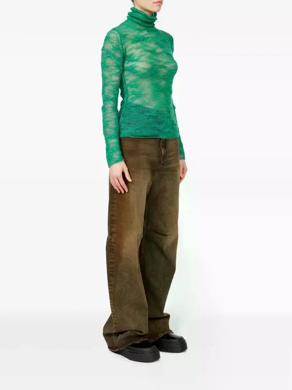 MAISON MARGIELA Semi-sheer Roll-neck Jumper