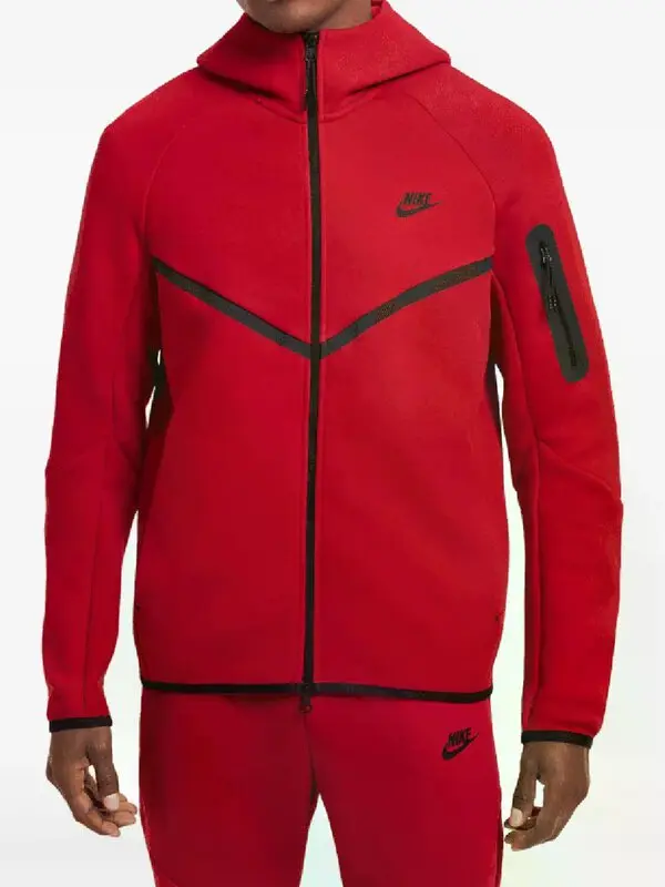 Nike Sportswear Tech Fleece Windrunner Jacket - Red