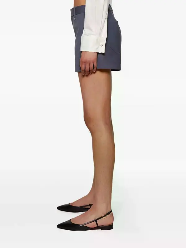 DION LEE Riveted Tailored Shorts