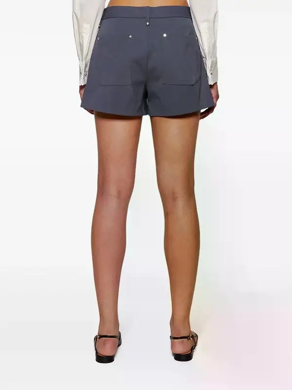 DION LEE Riveted Tailored Shorts