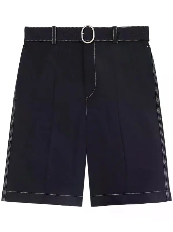 JIL SANDER Belted Shorts