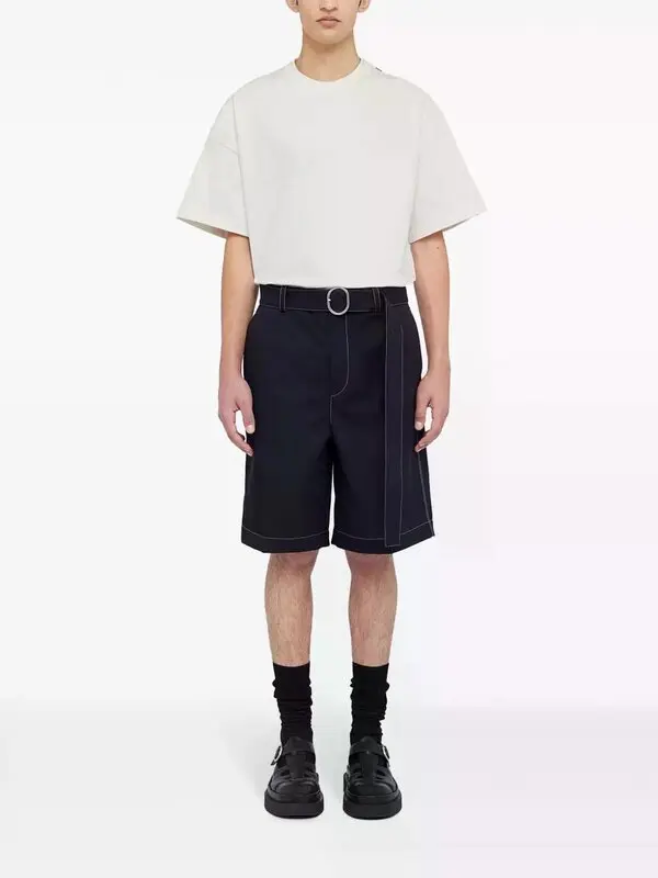 JIL SANDER Belted Shorts