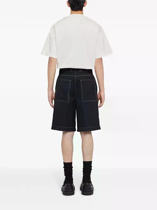 JIL SANDER Belted Shorts