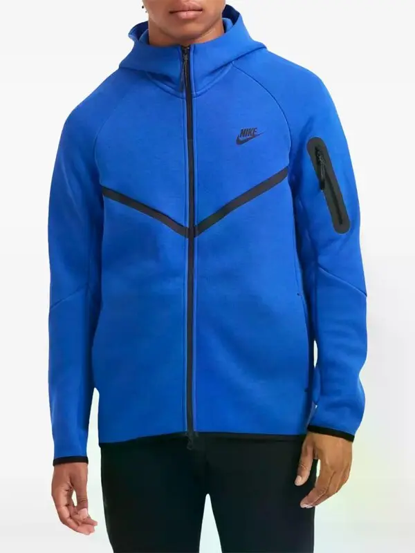 Nike Tech Windrunner Hoodie - Blue