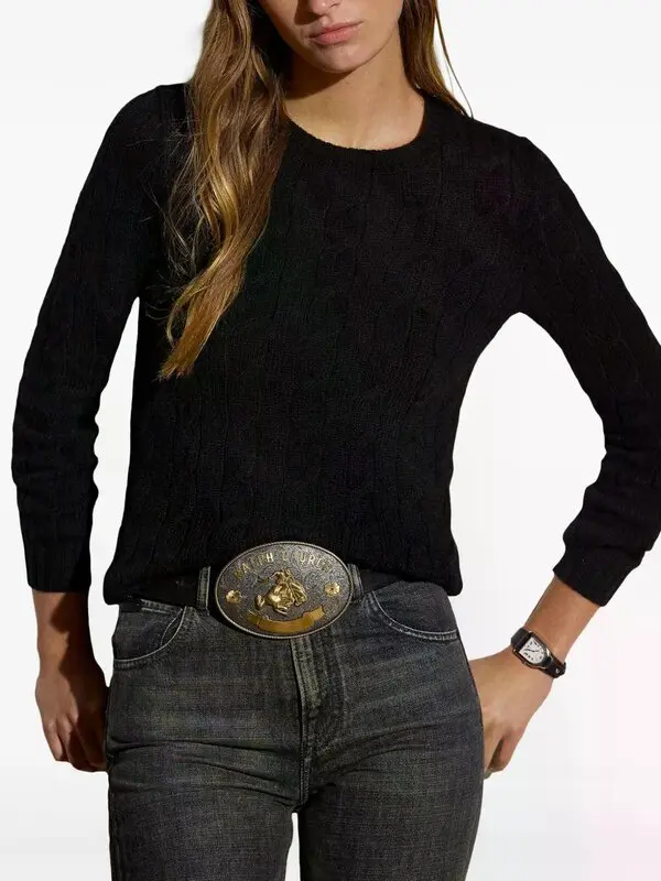 Ralph Lauren Cable-knit Sweater - Black