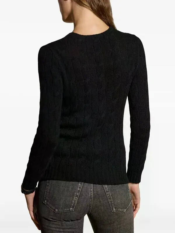 Ralph Lauren Cable-knit Sweater - Black