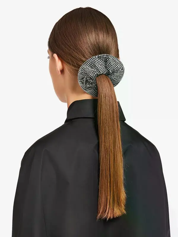 Prada Satin Scrunchie