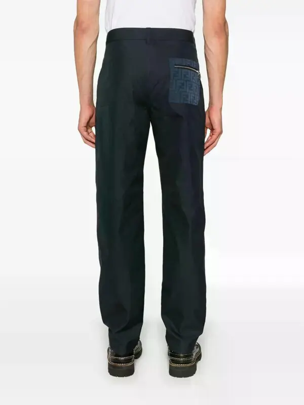 Fendi Mid-rise Tapered Trousers