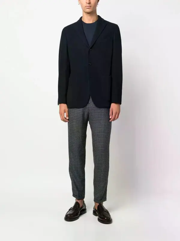 Boglioli Single-breasted Knitted Blazer