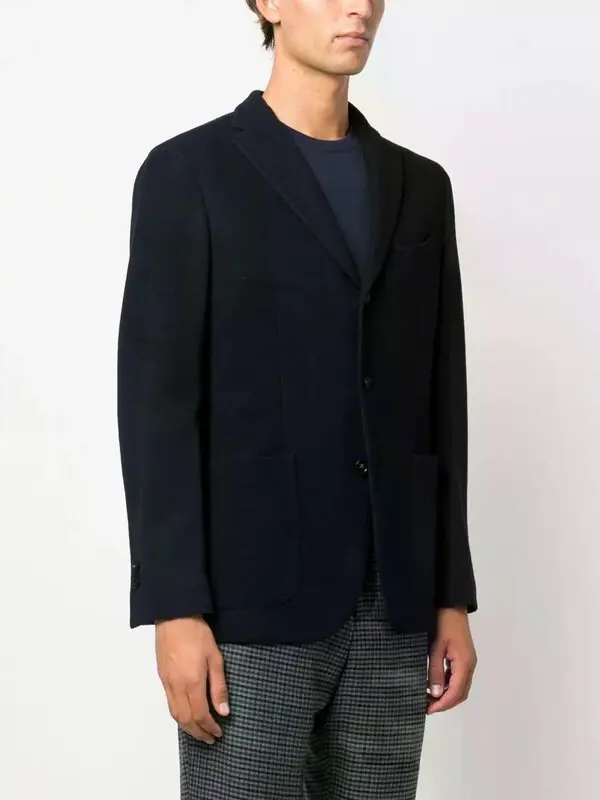 Boglioli Single-breasted Knitted Blazer