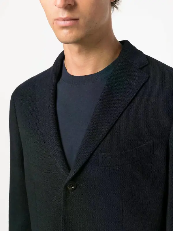 Boglioli Single-breasted Knitted Blazer