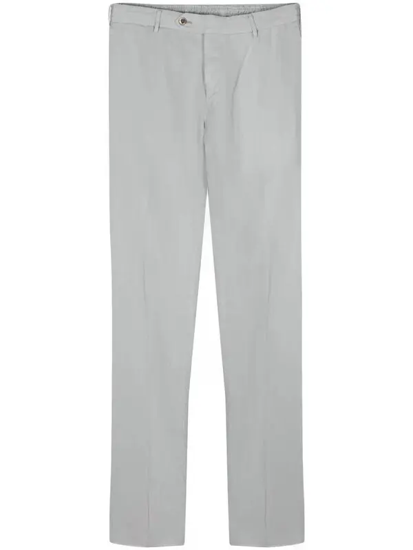 PT TORINO Tapered Leg Trousers - Grey