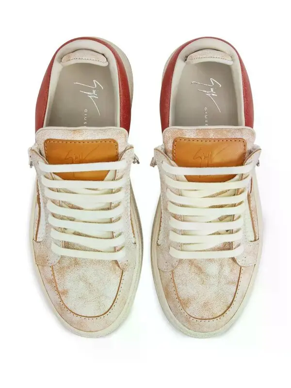 GIUSEPPE ZANOTTI Gz94 Low Top Sneakers - Neutrals