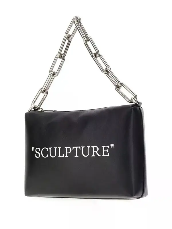 Off-White Logo-print Leather Tote Bag