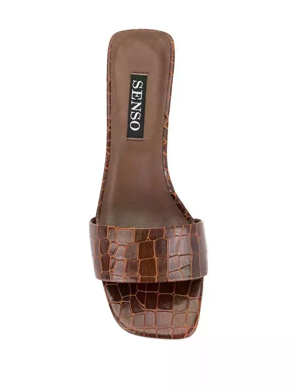 Senso Maisy Leather Sandals - Brown