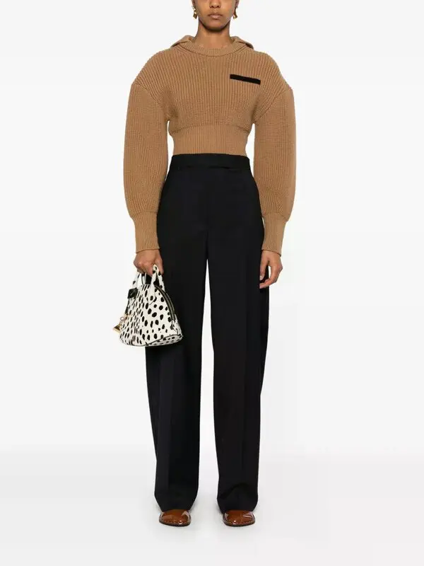 Sportmax Ampezzo Virgin Wool Trousers