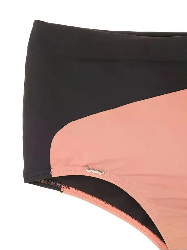 AMIR SLAMA Panel Swim Trunks
