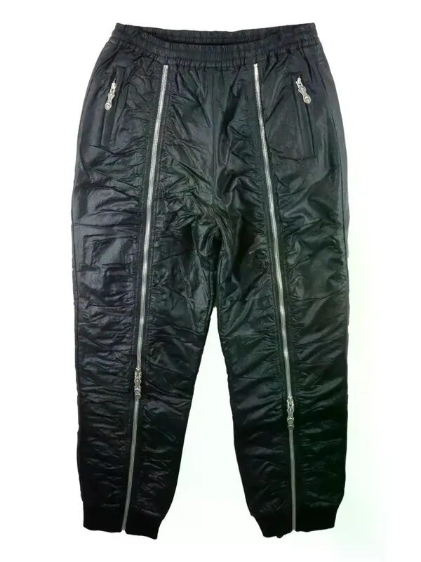 THUG CLUB Zip-detailing Trousers - Black