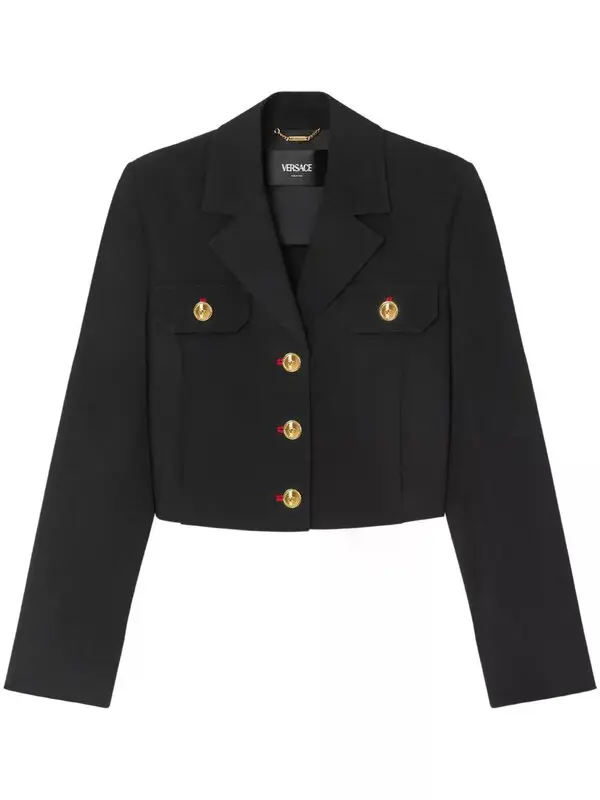 Versace Uniform Cropped Jacket
