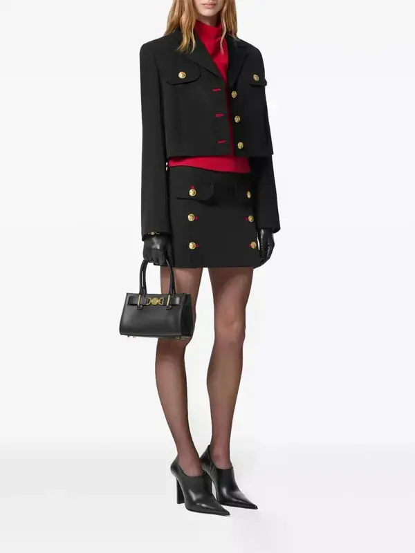 Versace Uniform Cropped Jacket