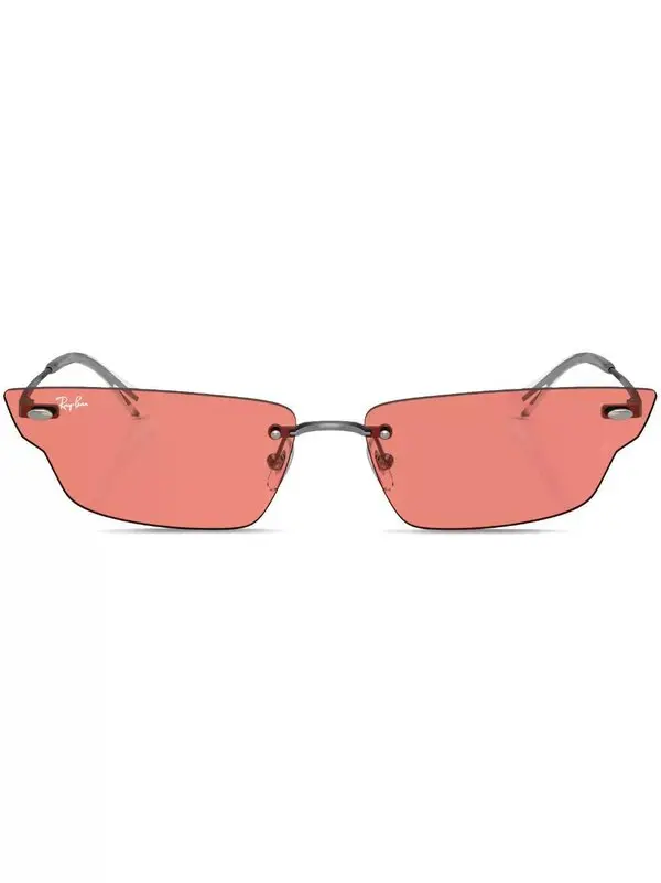 Ray-ban Xime Rimless Sunglasses - Grey