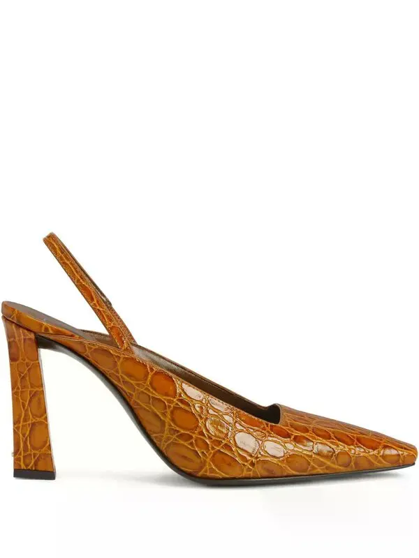 GIUSEPPE ZANOTTI 90mm Brendha Sabot Pumps