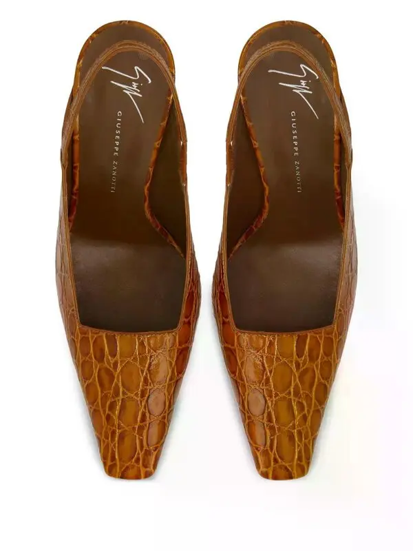 GIUSEPPE ZANOTTI 90mm Brendha Sabot Pumps