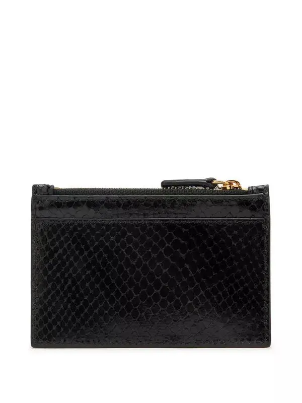 Roberto Cavalli Leather Card Holder