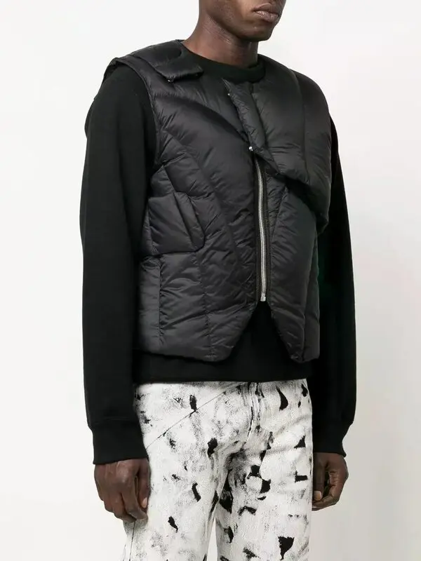 HELIOT EMIL Logo-print Padded Gilet