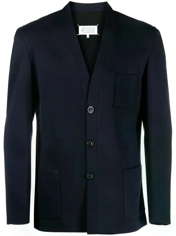 MAISON MARGIELA Single-breasted Milano-stitch Blazer