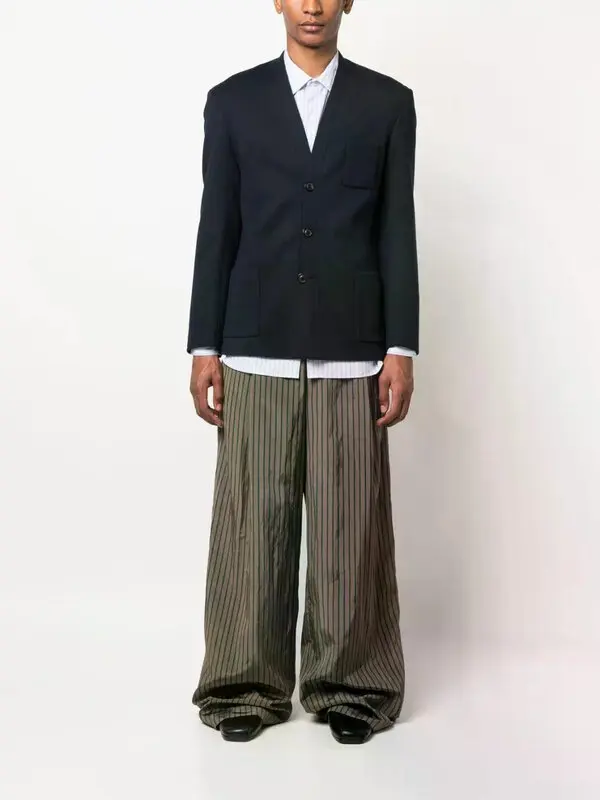 MAISON MARGIELA Single-breasted Milano-stitch Blazer