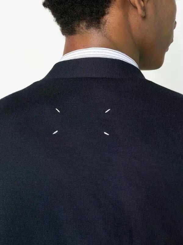 MAISON MARGIELA Single-breasted Milano-stitch Blazer
