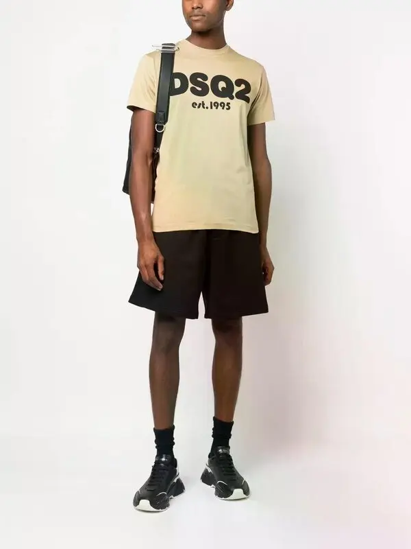 Dsquared2 Knee-length Cotton Track Shorts