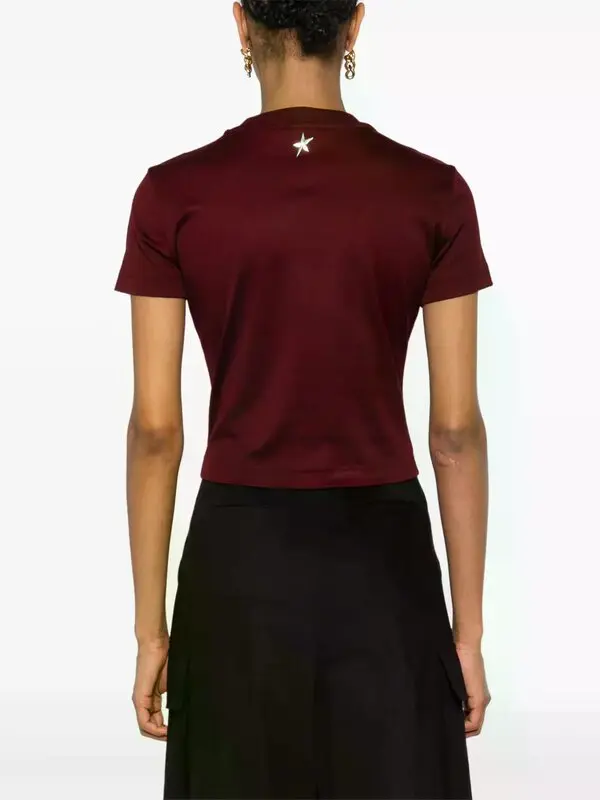 MUGLER Piercing-detail T-shirt