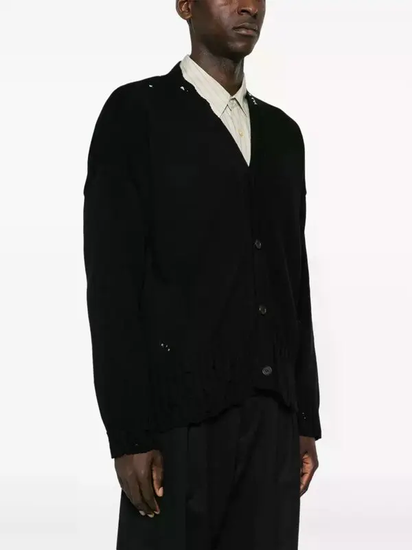 Marni V-neck Cotton Cardigan