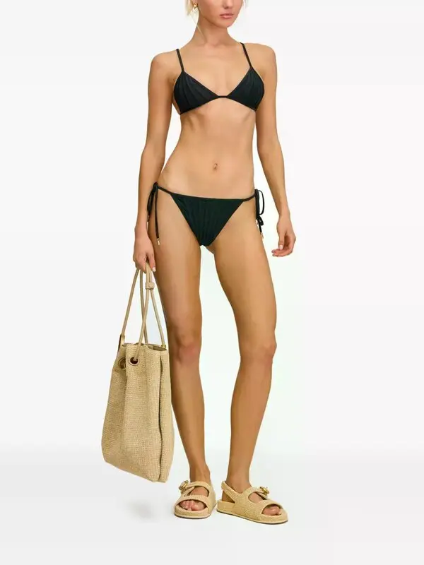 Cult Gaia Mina Bikini Bottom - Black