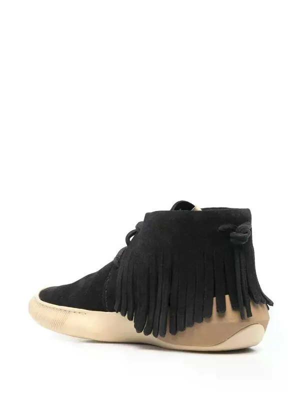Visvim Fringed Suede Desert Boots