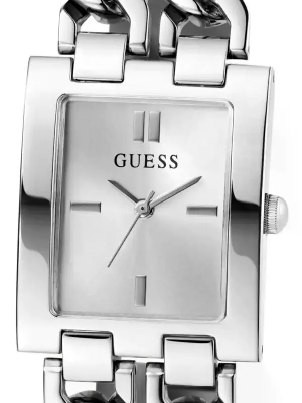 Guess Stainless Steel Link Watch - Silver