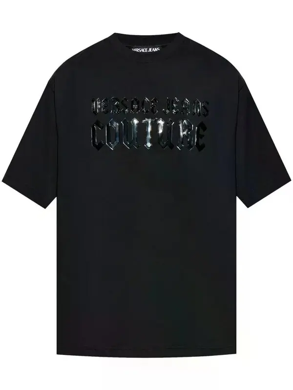 Versace Logo-patch T-shirt