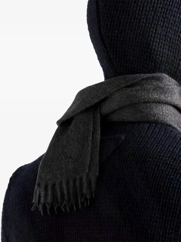 Prada Hooded Wool Jumper