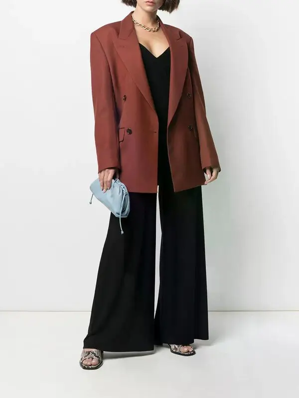 Norma Kamali Plunging V-neck Jumpsuit