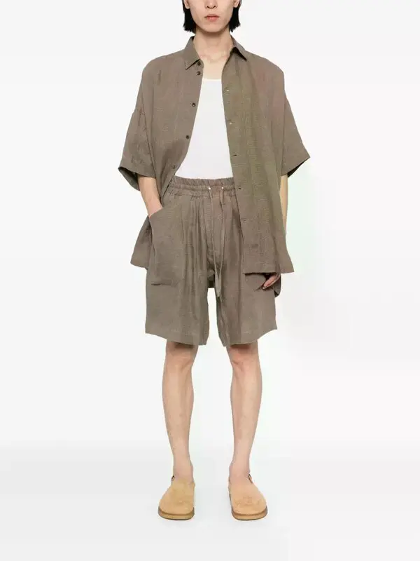 JAN JAN VAN ESSCHE Drawstring Waist Short