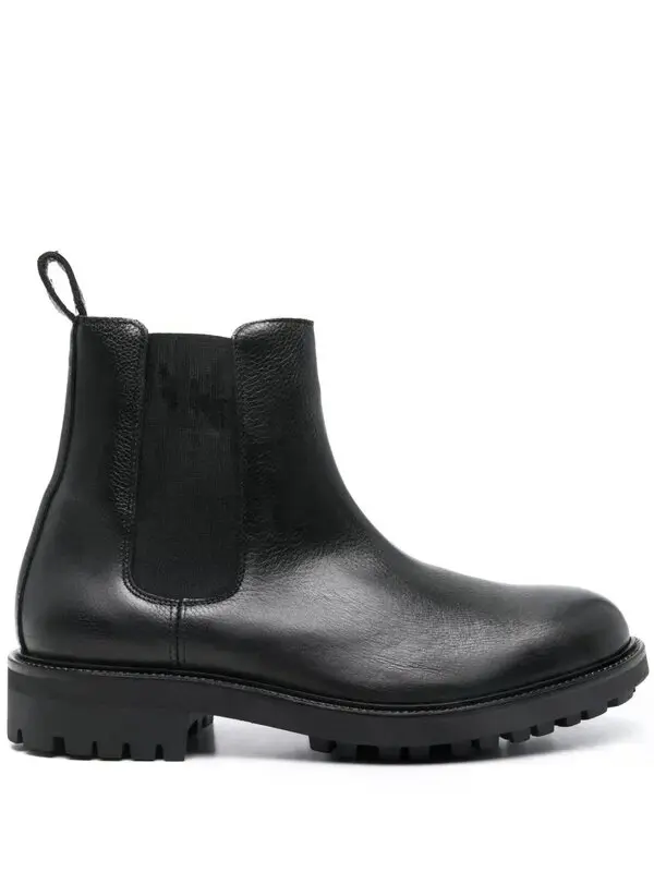 Calvin Klein Leather Chelsea Boots